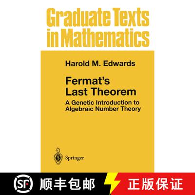 【3-4周达】精装 Fermat's Last Theorem : A Genetic Introduction to Algebraic Number Theory [9780387902302]