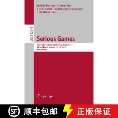 【3-4周达】Serious Games : Joint International Conference, JCSG 2021, Virtual Event, January 12-13, 2... [9783030882716]