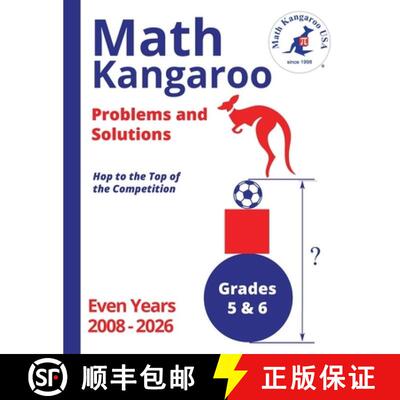 【3-4周达】Math Kangaroo Problems and Solutions - Grades 5 & 6 - Even Years [9798989988327]