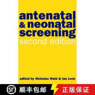 【3-4周达】产前和新生儿筛查 Antenatal and Neonatal Screening [9780192628268]