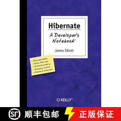 【3-4周达】Hibernate - A Developer's Notebook: A Developer's Notebook [9780596006969]