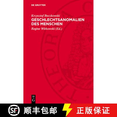 【3-4周达】精装 Geschlechtsanomalien Des Menschen: Autorisierte Übersetzung [9783112728062]