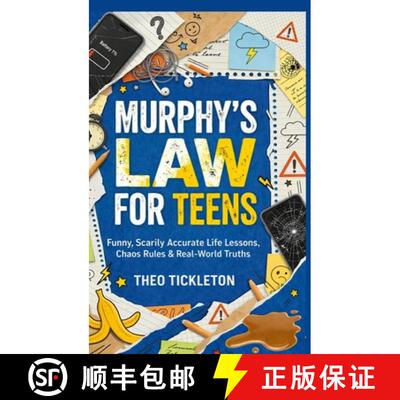 【3-4周达】精装 Murphy's Law for Teens: Funny, Scarily Accurate Life Lessons, Chaos Rules & Real-Worl... [9789378711961]