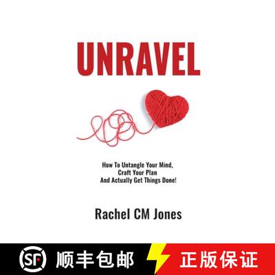 【3-4周达】Unravel: How To Untangle Your Mind, Craft Your Plan and Actually Get Things Done! [9781916503809]
