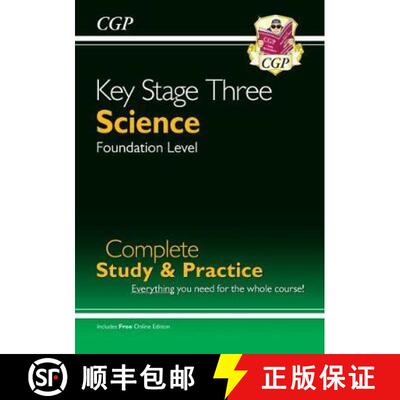 KS3 Science Complete Revision & Practice – Foundation (includes Online Edition, Videos & Quizzes) [9781789080674]