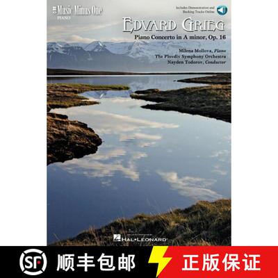 【3-4周达】Grieg - Piano Concerto in a Minor, Op. 16 Music Minus One Piano - Book/Online Audio [With ... [9781596157286]