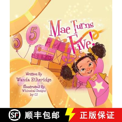 【3-4周达】精装 Mae Turns Five [9781735056258]