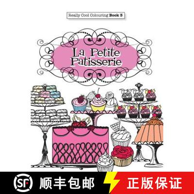 【3-4周达】Really COOL Colouring  Book 3: La Petite Patisserie [9781908707536]