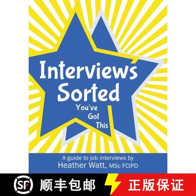 【3-4周达】Interviews Sorted: A guide to job interviews [9781919264837]