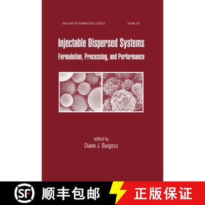 【3-4周达】精装 Injectable Dispersed Systems : Formulation, Processing, and Performance [9780849336997]