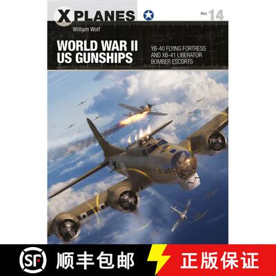 【3-4周达】World War II US Gunships: YB-40 Flying Fortress and XB-41 Liberator Bomber Escorts [9781472844699]
