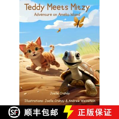 【3-4周达】精装 Teddy Meets Mitzy Adventure on Amelia Island [9798989780822]