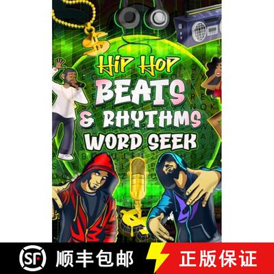 【3-4周达】Hip Hop Beats & Rhythms Word Seek: Amazing Theme Base Word Seek: Hip-hop,  R &B, Screwed-U... [9781304504395]