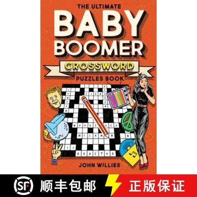 【3-4周达】The Ultimate Baby Boomer Crossword Puzzles Book: 1950s, 1960s, 1970s and 1980s Crossword A... [9798890950161]