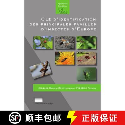 预订 Clé d'Identification des Principales Familles d'Insectes d'Europe [Identification Keys to the P... [9782870161753]