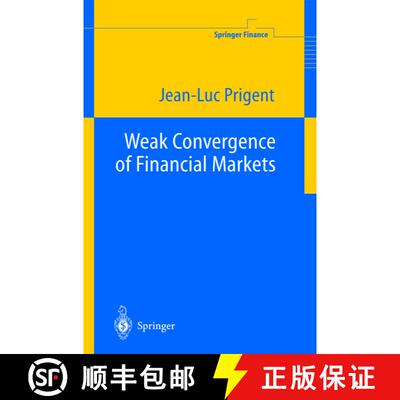 【3-4周达】精装 Weak Convergence of Financial Markets [9783540423331]