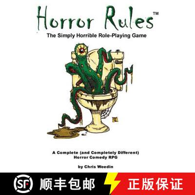 【3-4周达】Horror Rules, the Simply Horrible Roleplaying Game [9781591962748]