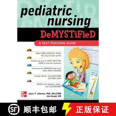 【3-4周达】Pediatric Nursing Demystified: A Self-Teaching Guide [9780071609159]