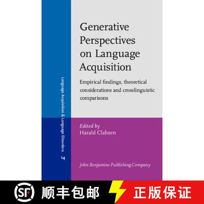 【3-4周达】Generative Perspectives on Language Acquisition [9789027224804]