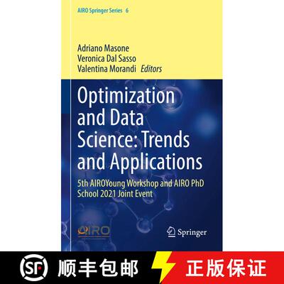 【3-4周达】精装 Optimization and Data Science: Trends and Applications: 5th AIROYoung Workshop and AI... [9783030862855]