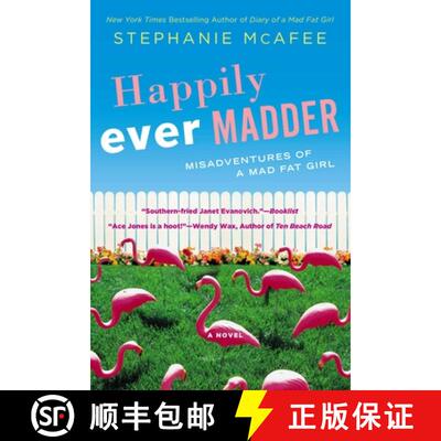 【3-4周达】Happily Ever Madder: Misadventures of a Mad Fat Girl [9780451238054]