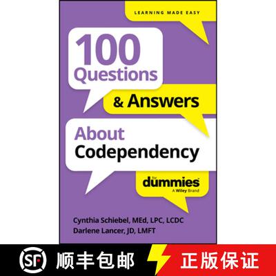 【3-4周达】100 Questions & Answers About Codependency For Dum mies [9781394368709]