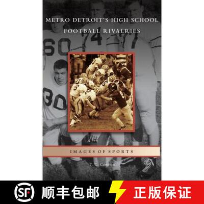 【3-4周达】精装 Metro Detroit's High School Football Rivalries [9781531639990]