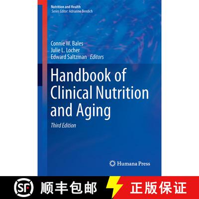 【3-4周达】精装 Handbook of Clinical Nutrition and Aging (3rd ed. 2015) [9781493919284]