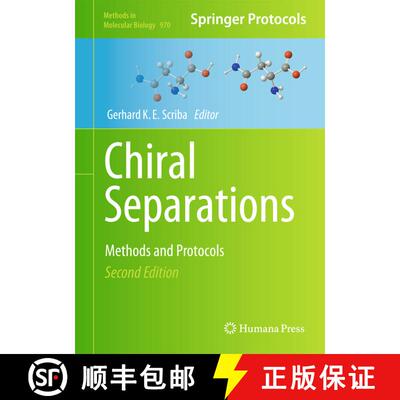 【3-4周达】精装 Chiral Separations : Methods and Protocols (2nd ed. 2013) [9781627032629]