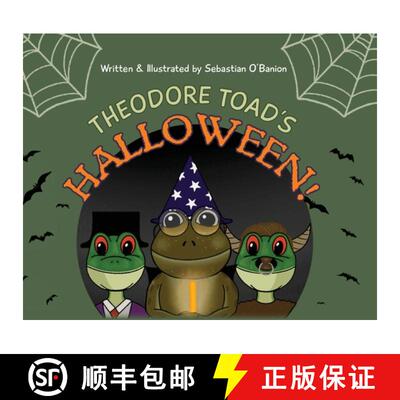 【3-4周达】精装 Theodore Toad's Halloween [9798822956858]