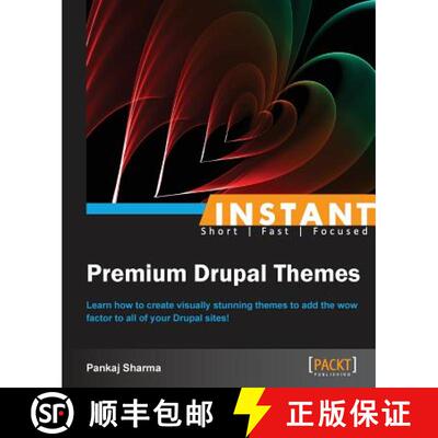 【3-4周达】Instant Premium Drupal Themes [9781783281756]