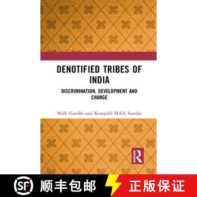 【3-4周达】精装 Denotified Tribes of India: Discrimination, Development and Change [9780367861827]