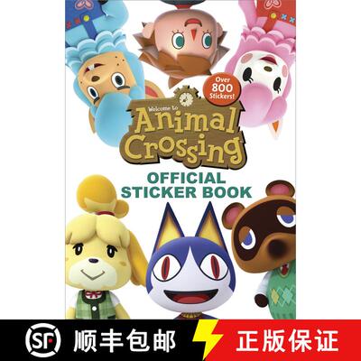 【3-4周达】Animal Crossing Official Sticker Book (Nintendo(r)) [9781524772628]