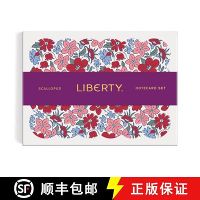 【3-4周达】Liberty Scalloped Shaped Notecard Set [9780735375079]