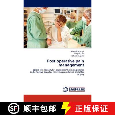 预订 Post Operative Pain Management [9783848449521]
