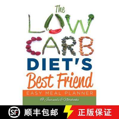 【3-4周达】The Low Carb Diet's Best Friend: Easy Meal Planner [9781683265535]