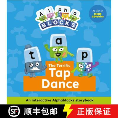 【3-4周达】Terrific Tap Dance: An Interactive Alphablocks Storybook [9781836890195]
