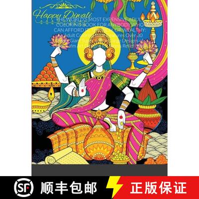 【3-4周达】THE WORLD'S MOST EXPENSIVE ADULT COLORING BOOK FOR ANYBODY WHO CAN AFFORD IT, THE RICH, OR... [9781716175657]