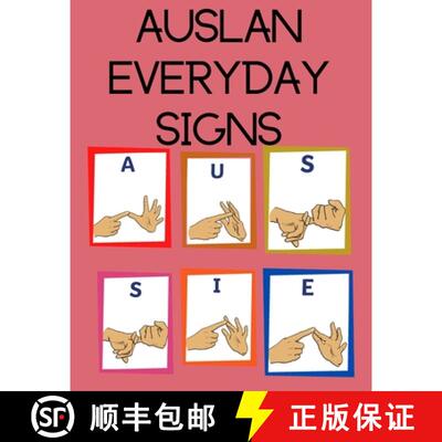 【3-4周达】AUSLAN Everyday Signs.Educational Book, Suitable for Children, Teens and Adults. Contains ... [9789484383861]