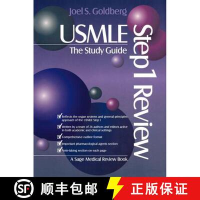 【3-4周达】USMLE Step 1 Review: The Study Guide [9780803972841]