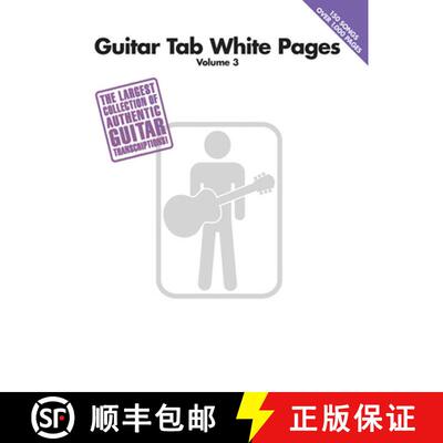 【3-4周达】Guitar Tab White Pages Volume 3 [9781423400059]