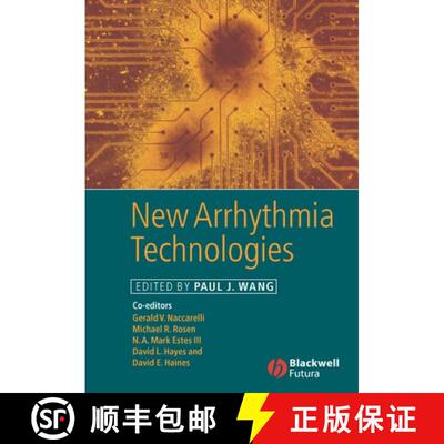 【3-4周达】精装 New Arrhythmia Technologies [Wiley医学] [9781405132930]