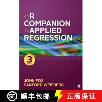 【3-4周达】An R Companion to Applied Regression (3) [9781544336473]