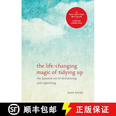 【3-4周达】精装 The Life-Changing Magic of Tidying Up: The Japanese Art of Decluttering and Organizing [9781607747307]