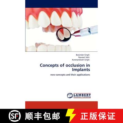 【3-4周达】Concepts of occlusion in Implants [9783848486960]