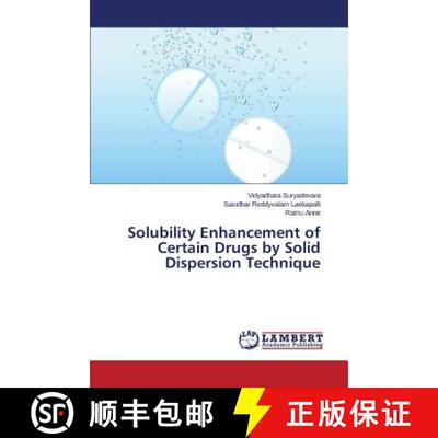 预订 Solubility Enhancement of Certain Drugs by Solid Dispersion Technique [9783659668340]