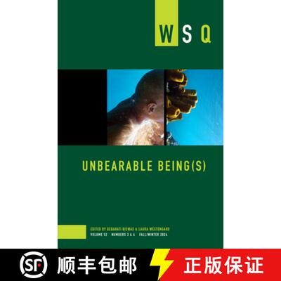 【3-4周达】Unbearable Being(s): Unbearable Being(s) [9781558613089]