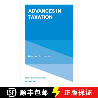 【3-4周达】精装 Advances in Taxation [9781800433274]