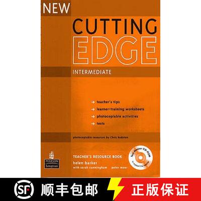 【3-4周达】New Cutting Edge Intermediate Teachers Book and Test Master CD-ROM Pack [9781405843508]