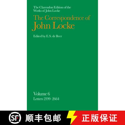 【3-4周达】精装 John Locke: Correspondence: Volume VI, Letters 2199-2664 - John Locke: Correspondence... [9780198245636]